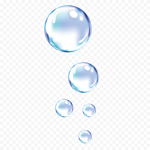 Blue Bubble Png