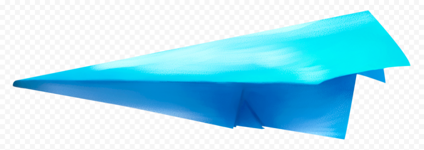 Blue Watercolor Paper Plane PNG | Citypng
