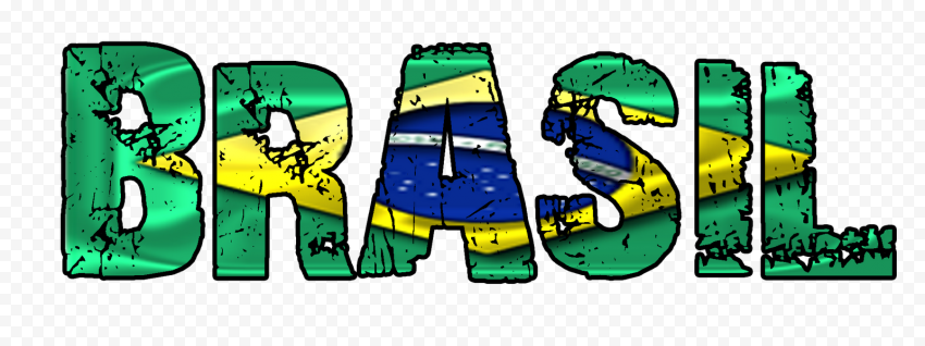 Brazil Word Art Download PNG | Citypng