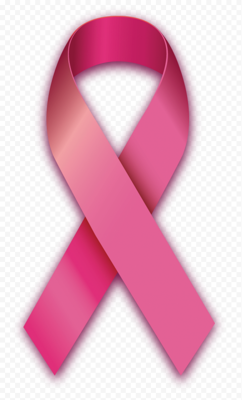 Breast Cancer Awareness Ribbon Front View FREE PNG | Citypng