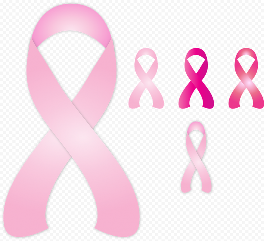 Breast Cancer Pink Ribbons Collection HD PNG | Citypng