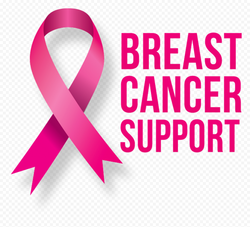 Breast Cancer Support Pink Illustration FREE PNG | Citypng
