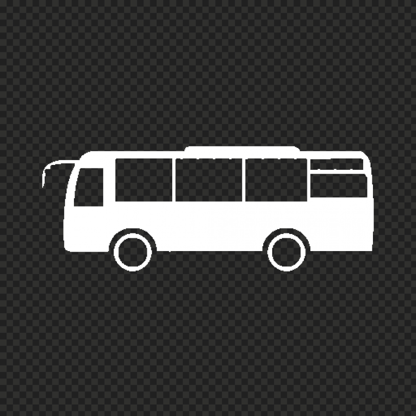 Bus Autocar Autobus White Icon PNG Image | Citypng