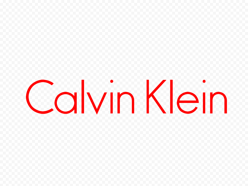 Calvin Klein Red Logo PNG Image | Citypng