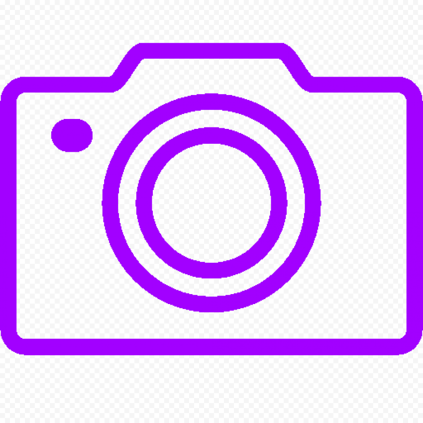 Camera Purple Icon PNG Image | Citypng