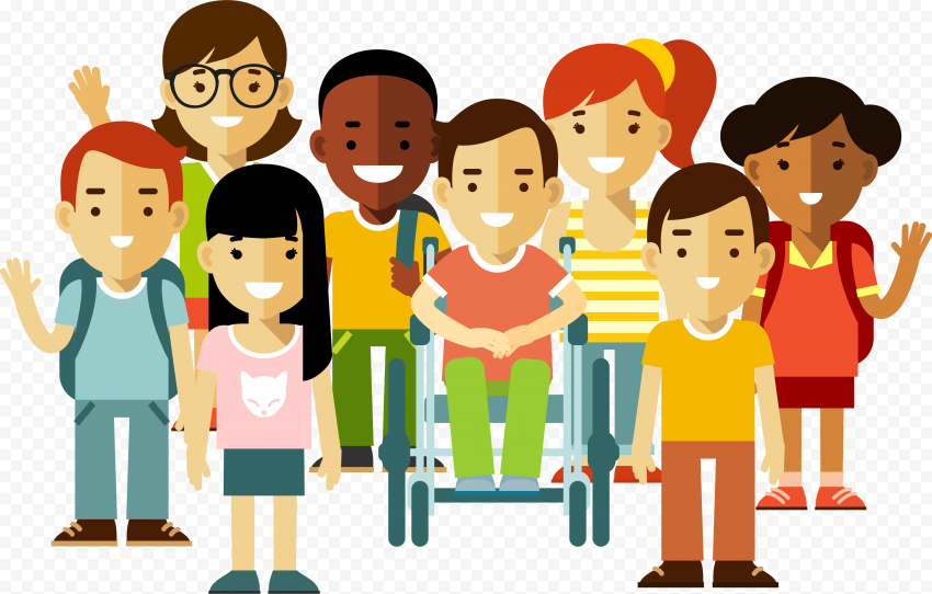 Cartoon Back To School Kids PNG | Citypng