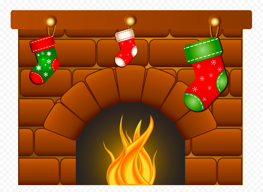 Christmas Fireplace Animated