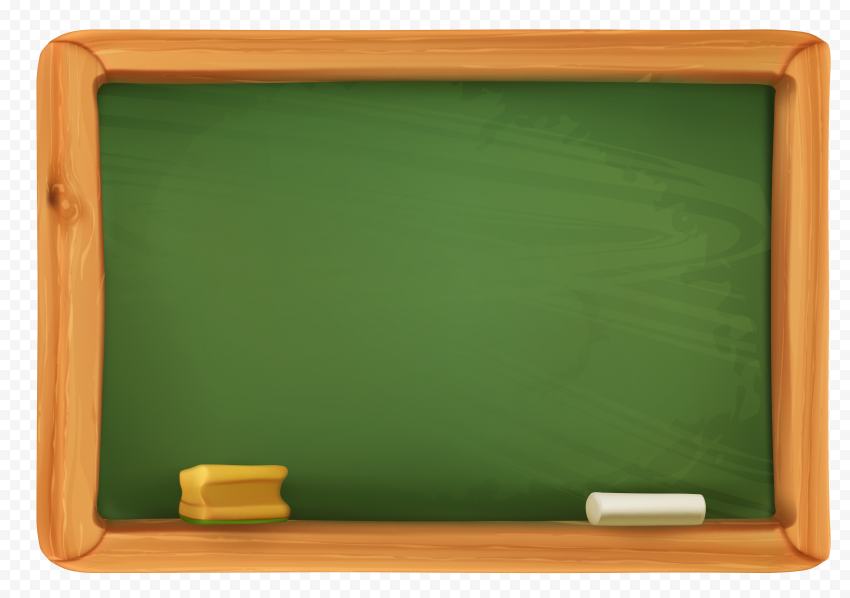 Cartoon Illustration Green Board School PNG | Citypng