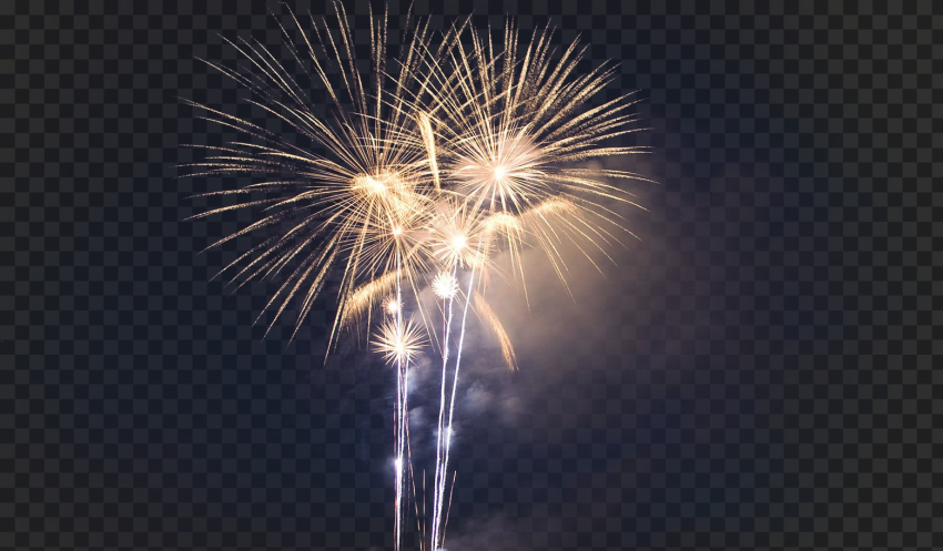 Animated Fireworks Background