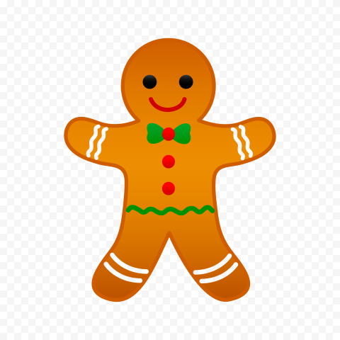 Christmas Clipart Gingerbread Man Biscuits PNG | Citypng