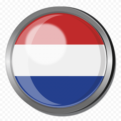 Circular Round Netherlands Flag Icon PNG IMG | Citypng