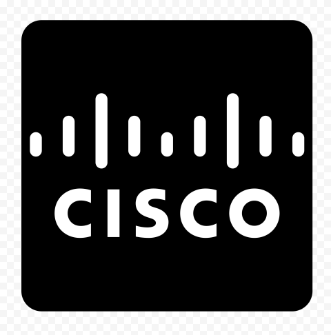 Cisco Square Black & White Logo Icon PNG | Citypng