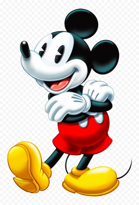 Classic Mickey Mouse Illustration PNG | Citypng
