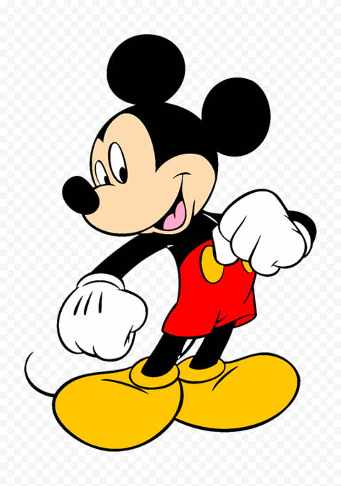Classic Mickey Mouse Walking PNG | Citypng