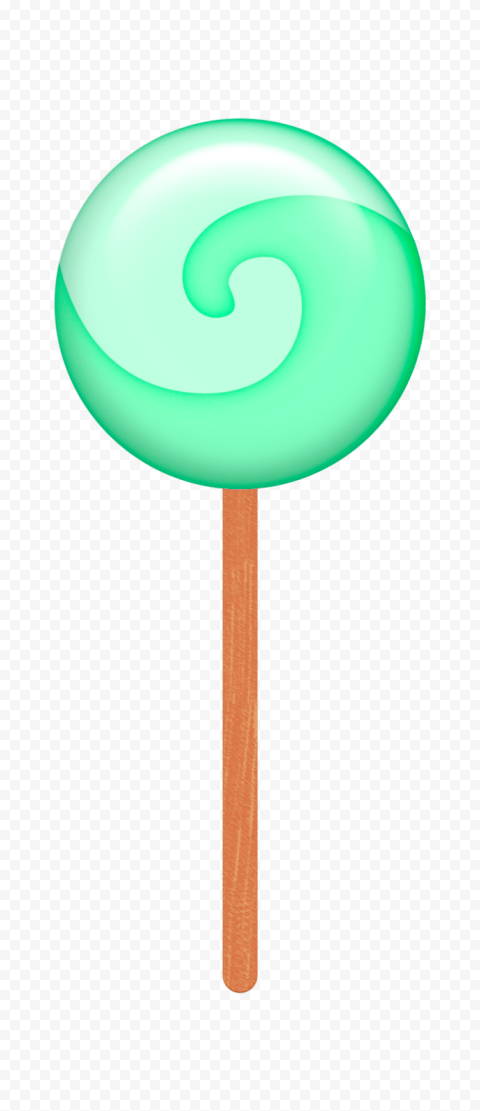 Clipart Green Lollipop Candy Stick HD PNG | Citypng