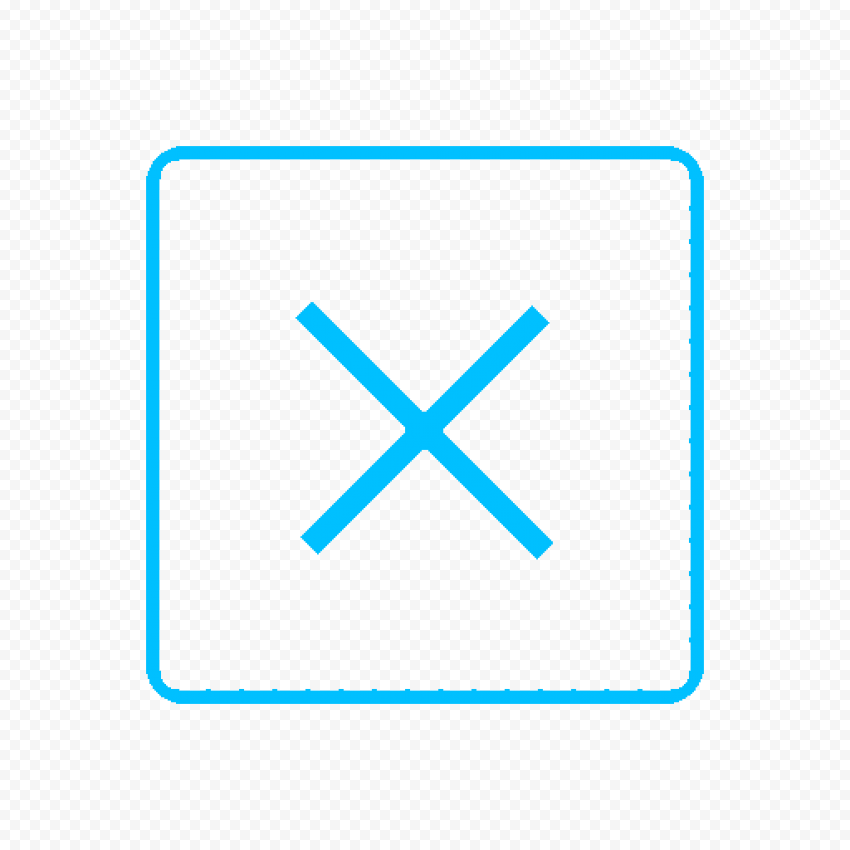 Close Blue X Square Icon PNG Citypng close-blue-x-square-icon-png-citypng