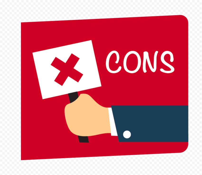 Cons Vector Icon Sign PNG Citypng