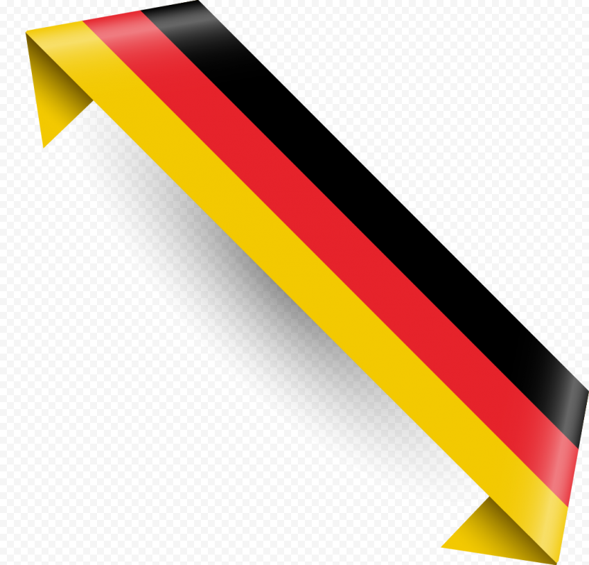 Corner Germany Flag Ribbon PNG | Citypng