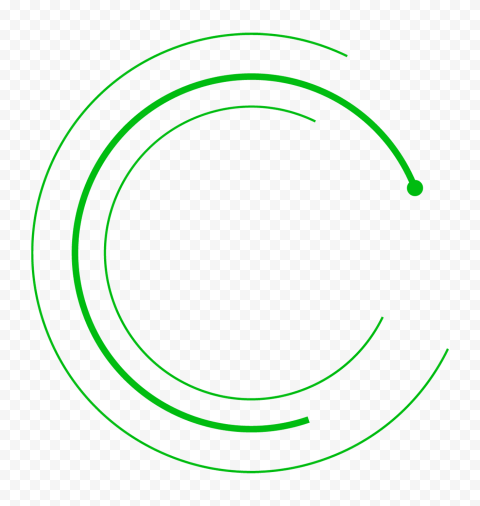 Creative Swirl Green Circle PNG IMG | Citypng