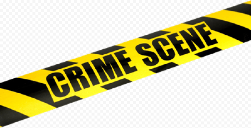 Crime Scene Tape Yellow Black | Citypng