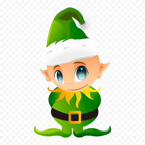 Cute Cartoon Baby Gnome Elf PNG | Citypng