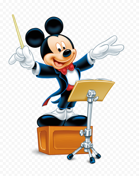Disney Mickey Mouse Symphony Maestro PNG | Citypng