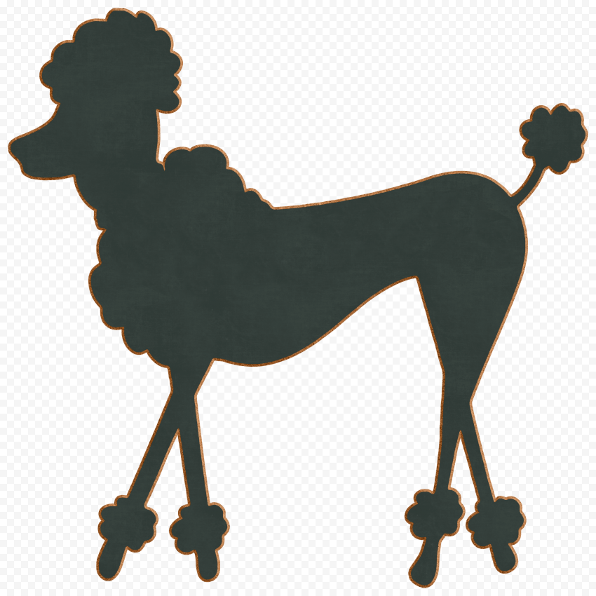 Dog Pet Chalkboard Label PNG | Citypng