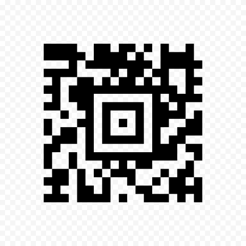 Download Black QR Code Barcode PNG | Citypng