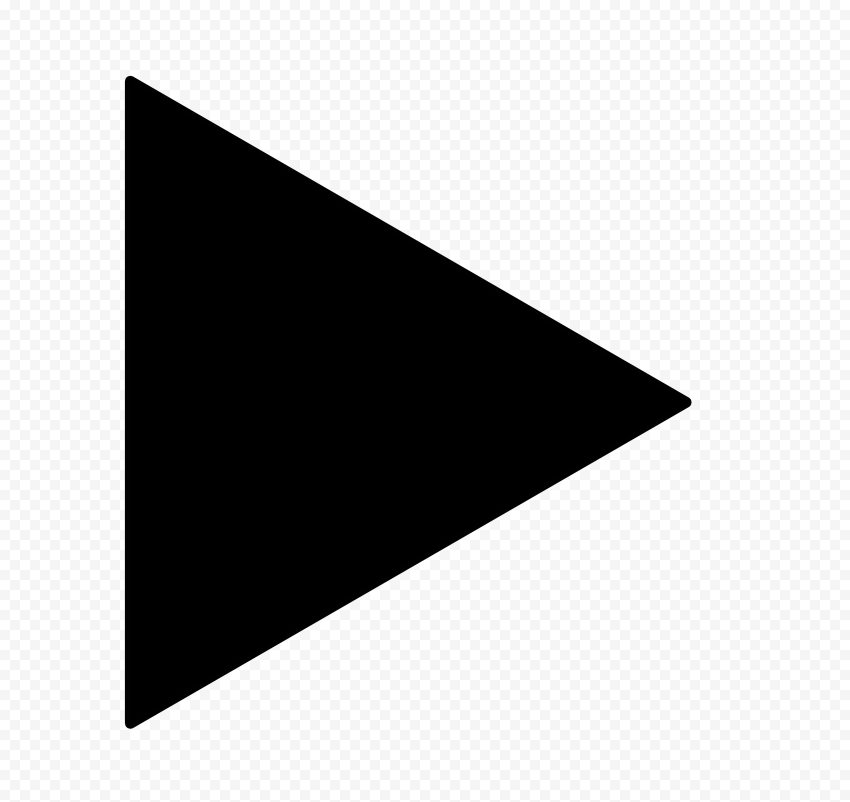 Download Black Right Triangle PNG | Citypng