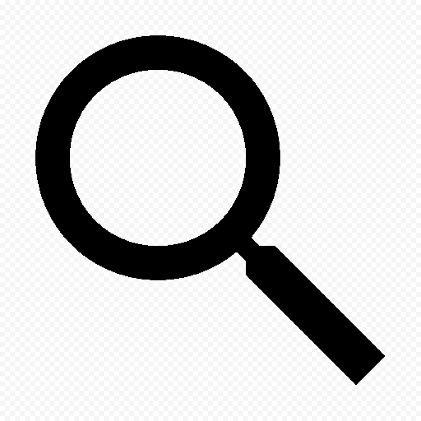 Download Black Search Icon Button PNG | Citypng