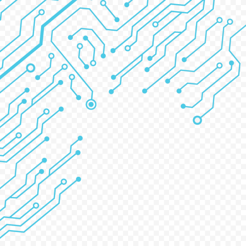 Download Blue Electronic Circuit Abstract PNG | Citypng