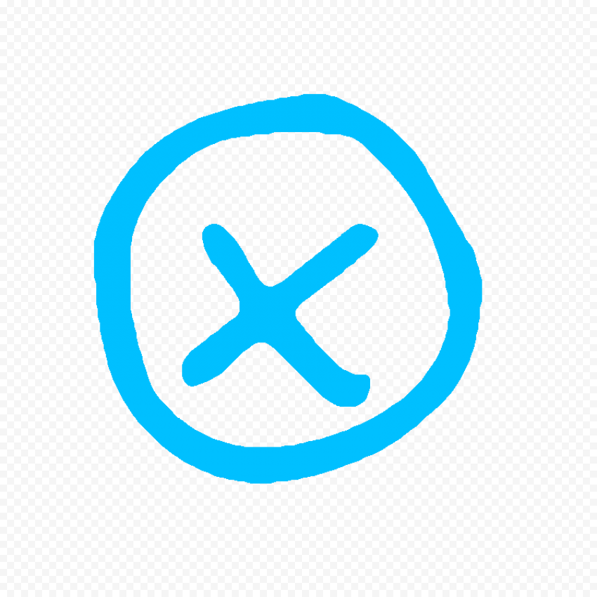 HD Red Square Close X Button Icon Transparent Background | Citypng