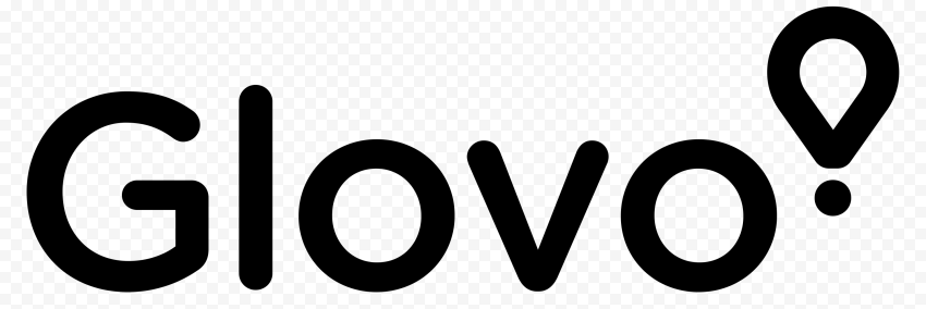 Download Glovo Black Logo PNG | Citypng
