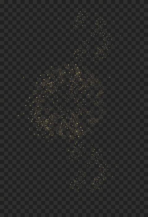 Download Gold Sprinkles Effect PNG | Citypng
