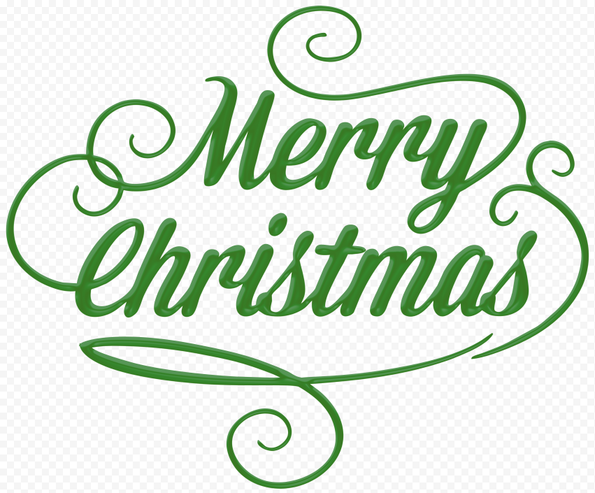 HD Red Glitter Merry Christmas Text Logo With Snowflakes PNG | Citypng