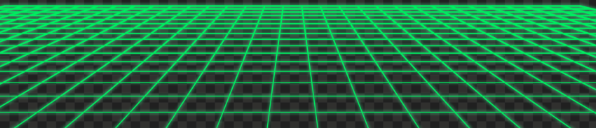 Download Green Neon Grid 80s PNG | Citypng