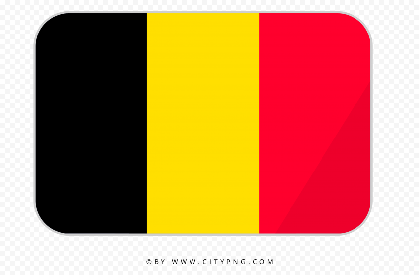Download HD Belgium Flag Icon PNG | Citypng