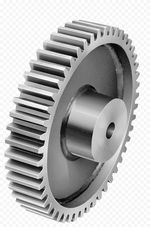 Download HD Metal Gray Cog Gear PNG | Citypng