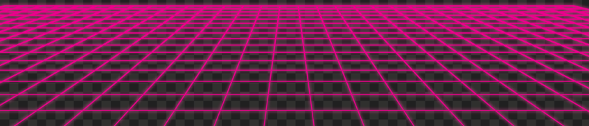 Download HD Pink Neon Grid 80s PNG | Citypng