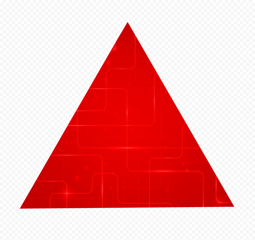 Download Red Aesthetic Triangle PNG | Citypng