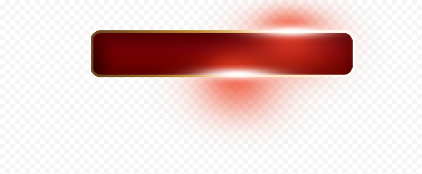 Download Red Glowing Horizontal Button Frame PNG | Citypng