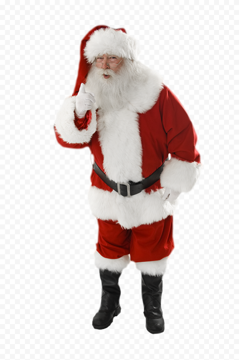 Download Standing Santa Claus Christmas PNG | Citypng