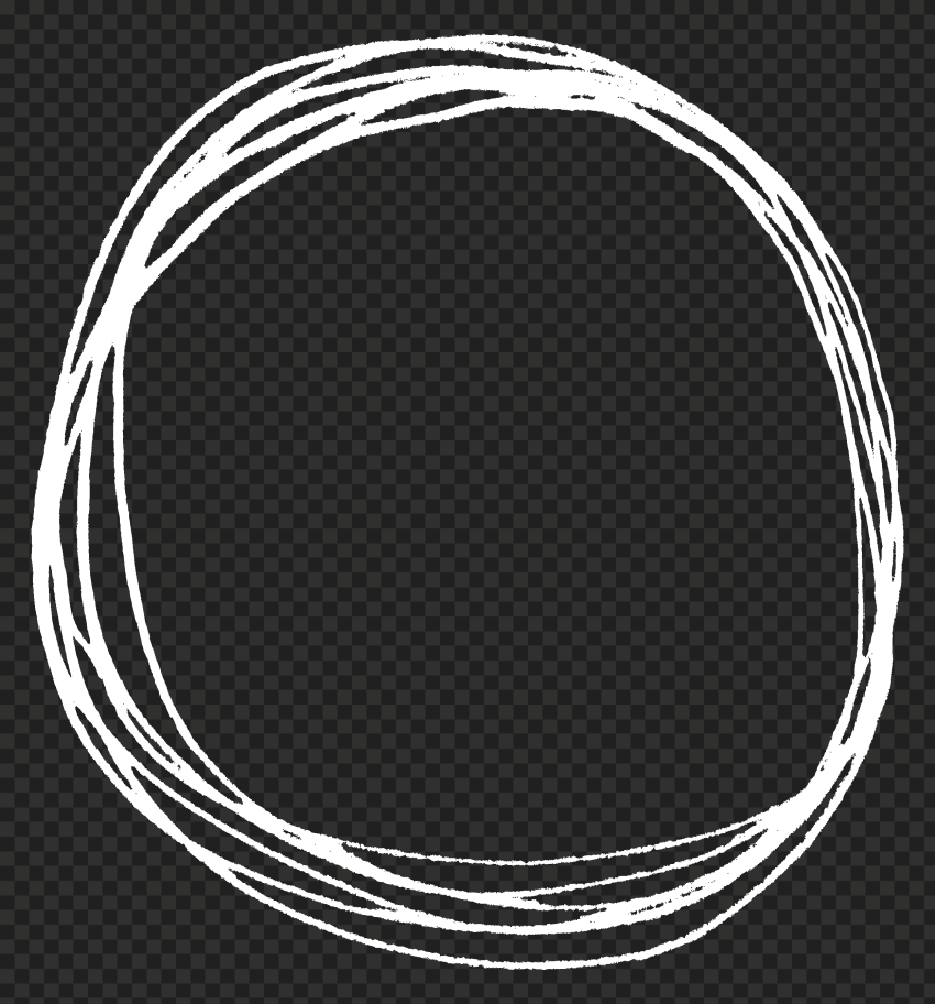 Drawing Circle White Transparent PNG | Citypng