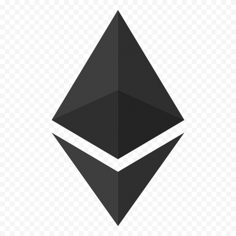Ethereum ETH Black Logo Sign HD PNG | Citypng