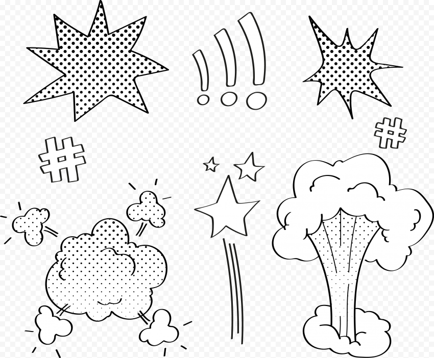 Explosive Explosion Clipart Comic Book Pop Art | Citypng