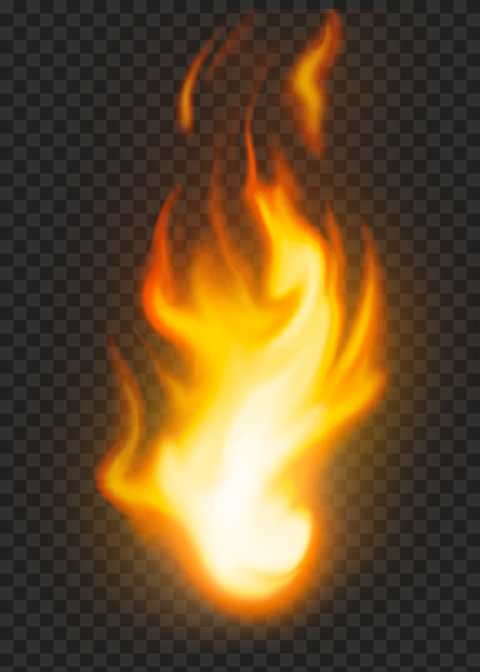 Flame Fire Without Smoke PNG | Citypng
