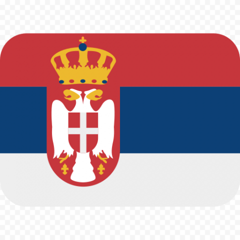 Flat Banner Serbia Flag Icon | Citypng