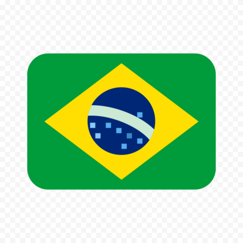 Flat Brazil Flag Icon | Citypng