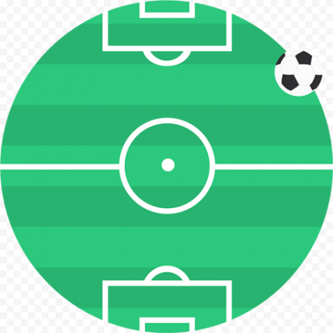 Football Pitch Round Icon | Citypng