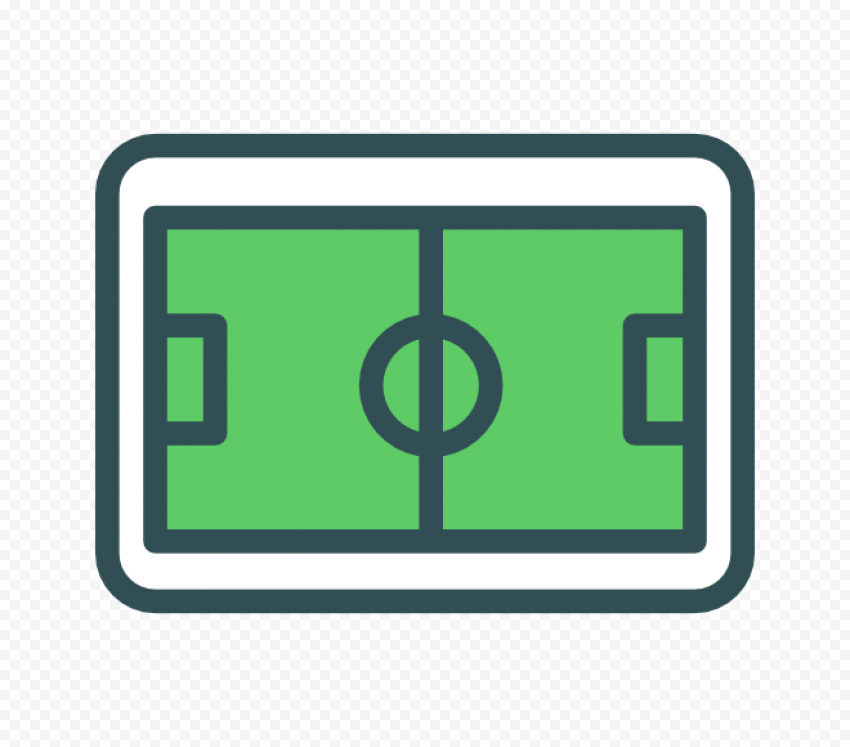 Football Pitch Vector Icon PNG | Citypng